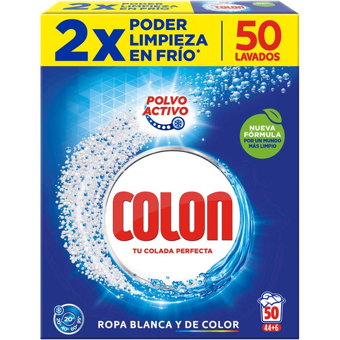 Colón Detergente en polvo 41 lavados | super amara